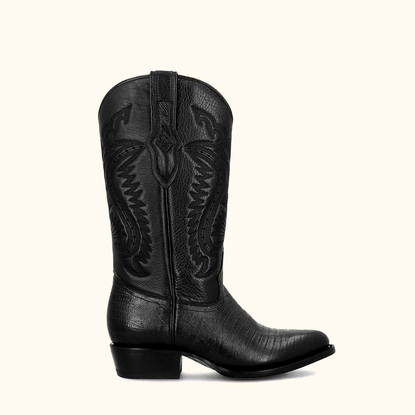 Botas Negras Vaqueras Hombre - Botas Jaca