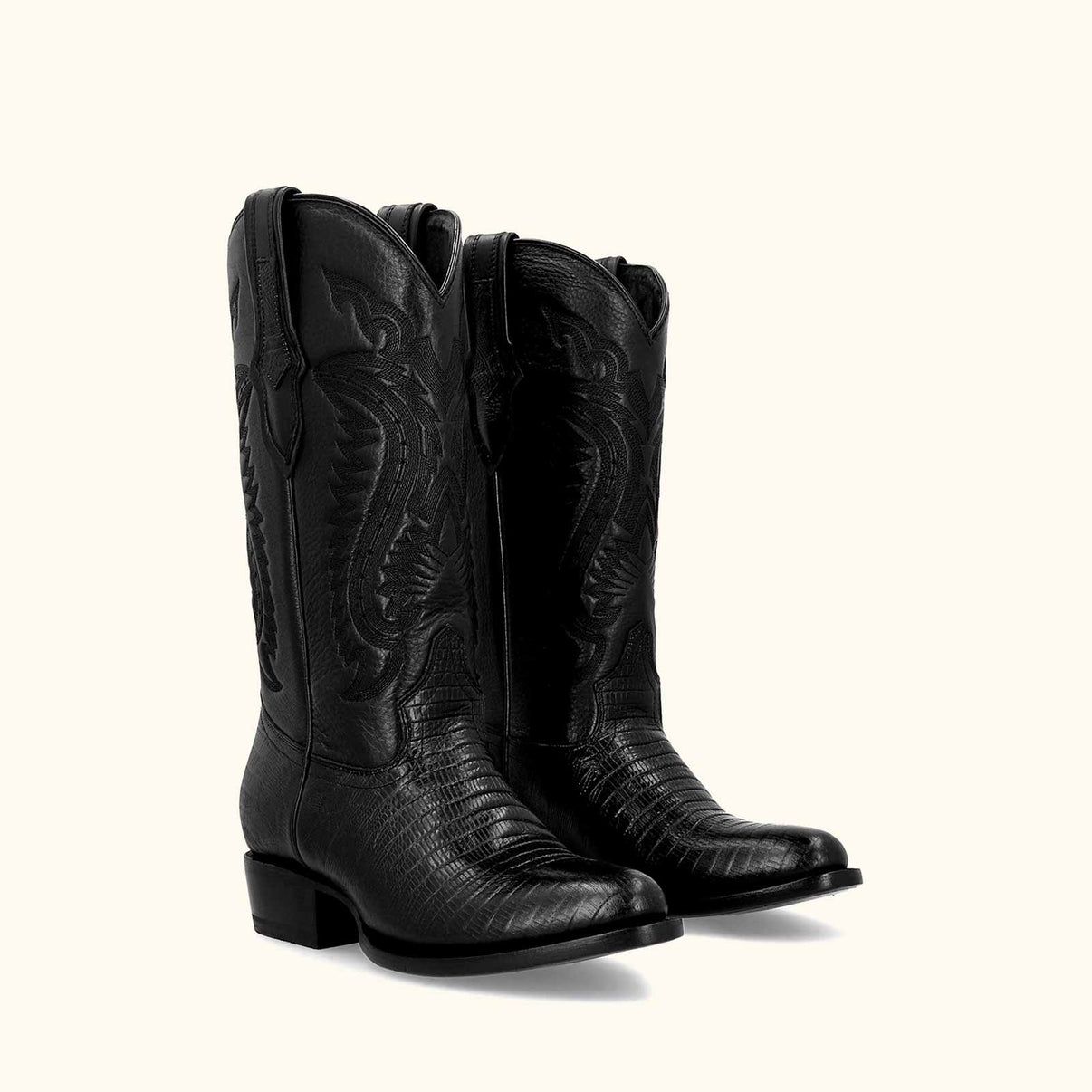 Botas Negras Vaqueras Hombre - Botas Jaca